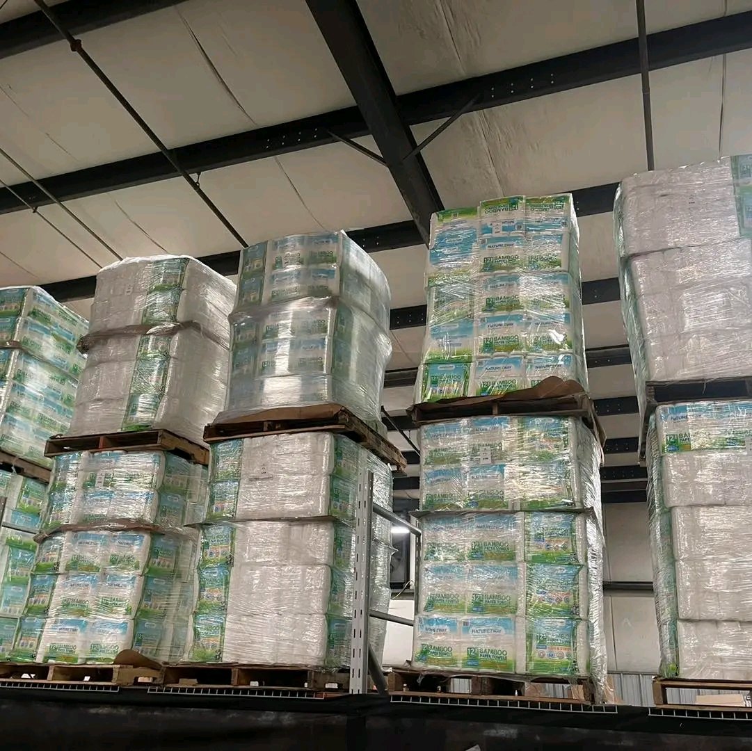 Bamboo Paper Towel Pallets - Pallet Liquidation Warehouse
